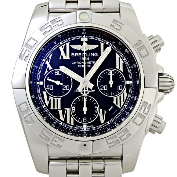 Breitling | Accessories | Breitling Chronomat 44 Mens Watch A1b56pa ...